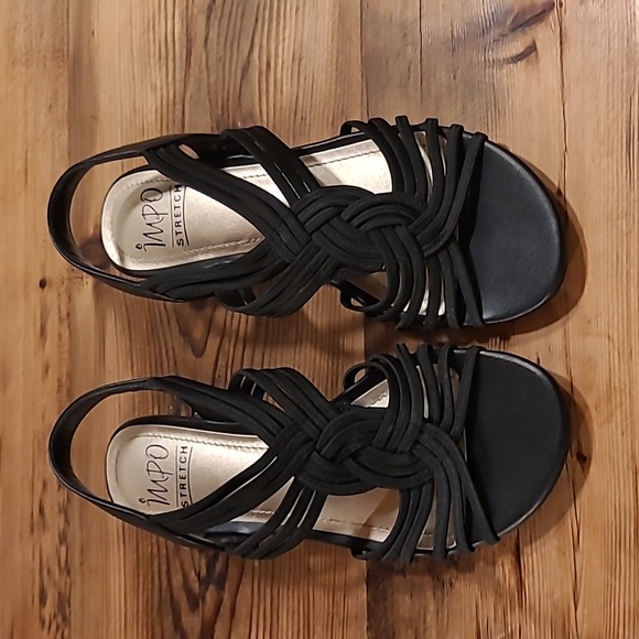 Impo | Shoes | Impo Low Heel Stretch Sandals | Poshmark